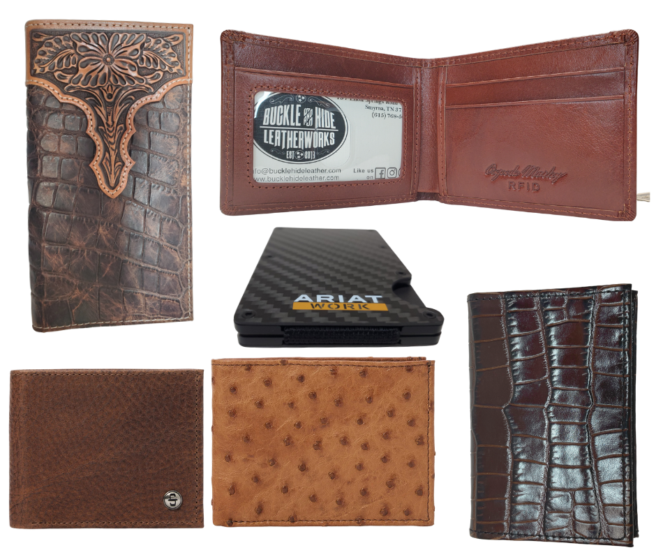 Men's Wallets – Page 2 – Buckle and Hide Leather