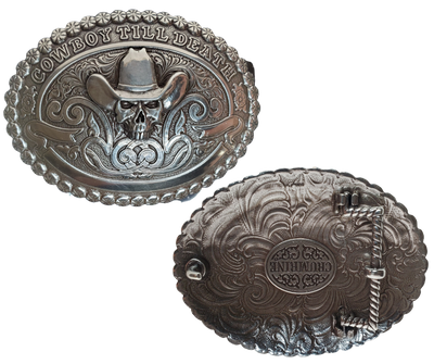 The "Jim Reaper" Belt Buckle – Buckle and Hide Leather LLC