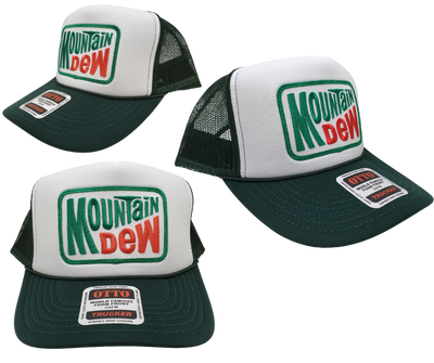 Vintage Mountain Dew Cap – Buckle and Hide Leather LLC
