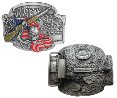 "Liberty and Justice" Belt Buckle – Buckle and Hide Leather LLC