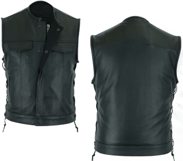 Men's Vests – Buckle and Hide Leather LLC