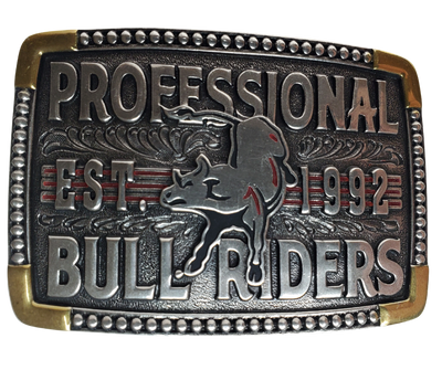 Professional Bull Riders Belt Buckle – Buckle and Hide Leather LLC