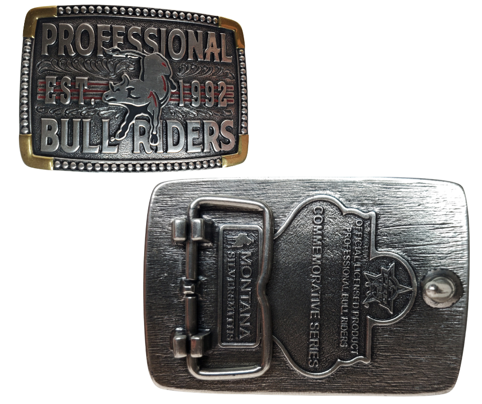 Professional Bull Riders Belt Buckle – Buckle and Hide Leather LLC