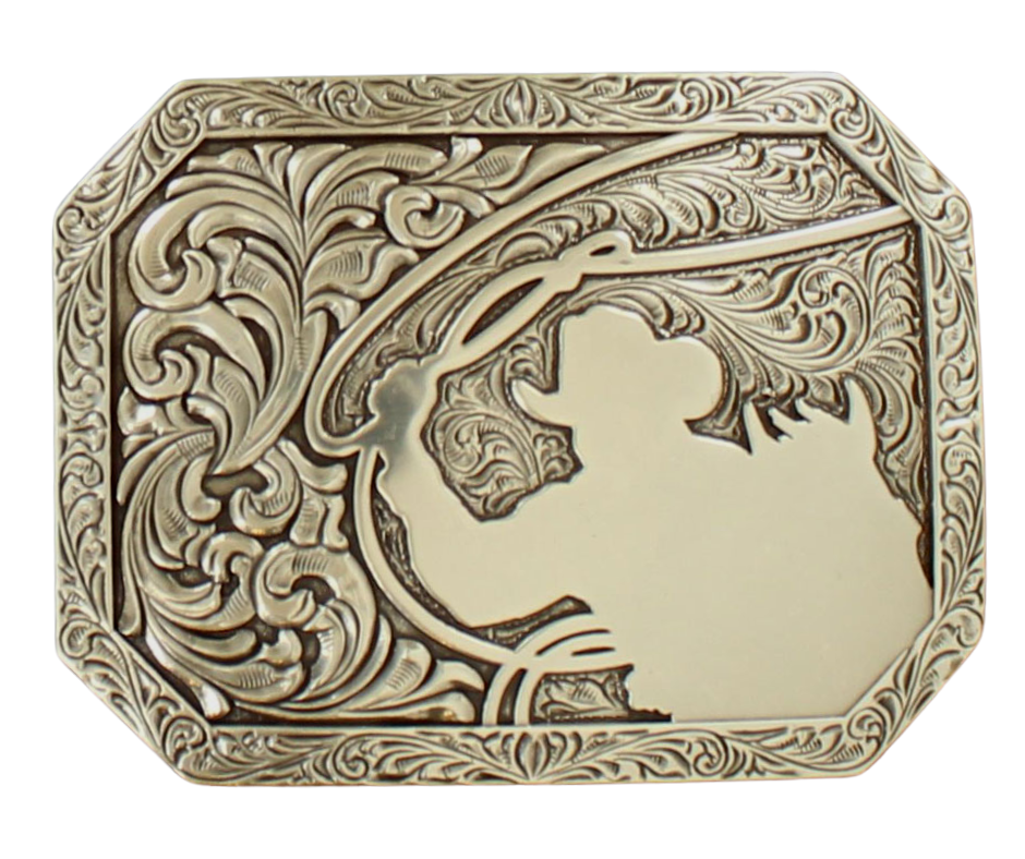 The "Roper" Western Buckle – Buckle and Hide Leather LLC