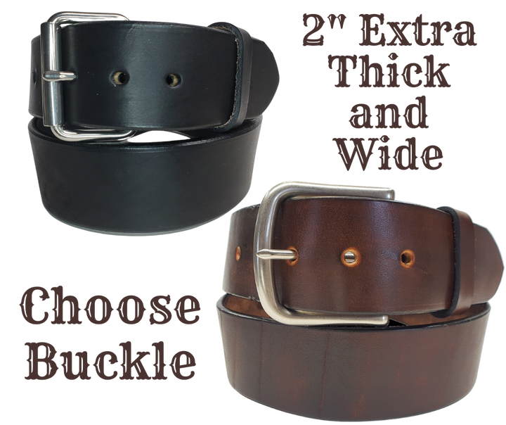 Heavy/ Work Belts – Buckle and Hide Leather LLC