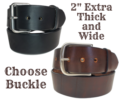 Heavy/ Work Belts – Buckle and Hide Leather LLC